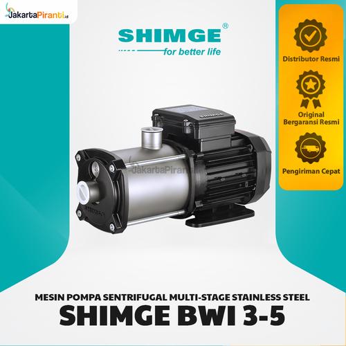 Jual Mesin Pompa Dorong Sentrifugal Multistage Stainless Shimge BWI 3-5 ...