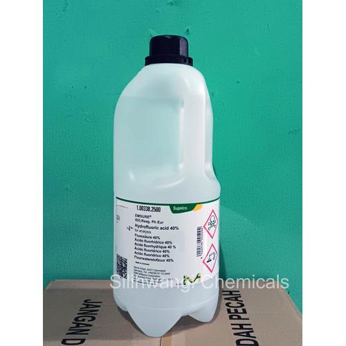 Jual Hydrofluoric acid merck 1.00338 2.5 liter - Kota Bandung - Silihwangi Chemicals | Tokopedia