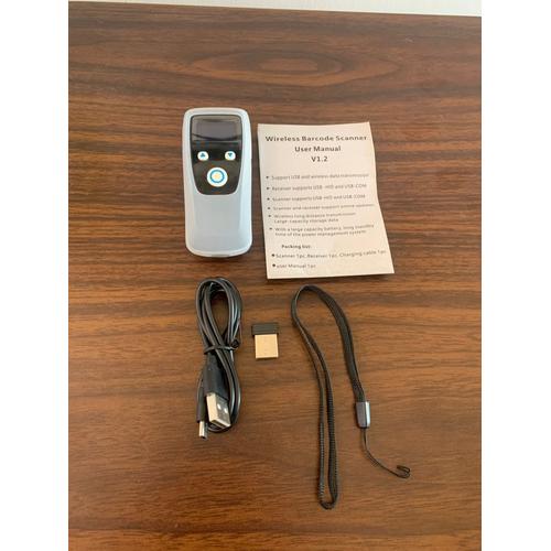 Jual BARCODE SCANNER PORTABLE QR CODE BLUETOOTH + WIRELESS [ANDROID IOS ...