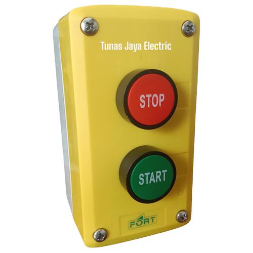 Jual Box PREMIUM Push Button 2 Tombol Start/Stop (Harga Set) - Kuning ...