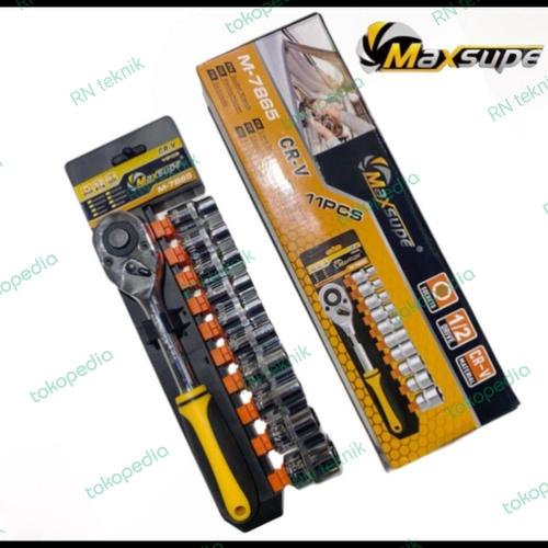Jual Maxupe Socket Set 1/2" inch/Alat buka baut mobil motor dll ...