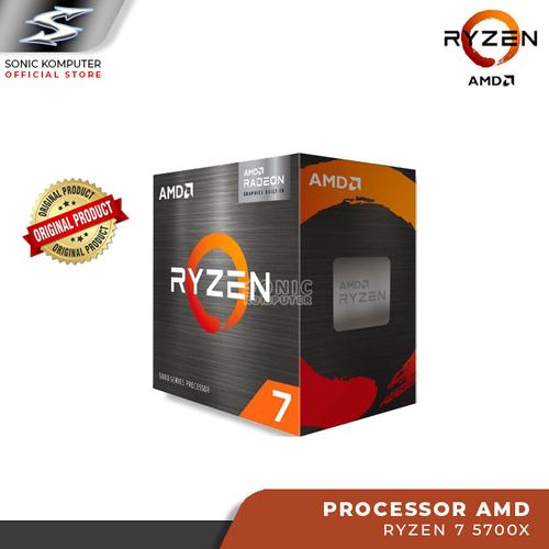 Jual Processor AMD Ryzen 7 5700X Cache 32MB UpTo 4.6GHz Prosesor AM4 ...