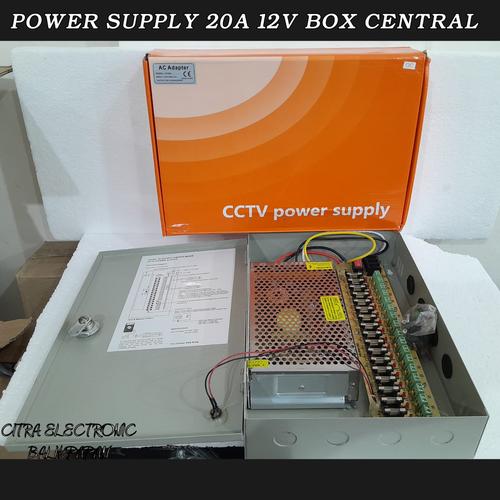 Jual POWER SUPPLY 20A 12V BOX CENTRAL - Kota Balikpapan - citrapartbalikpapan | Tokopedia