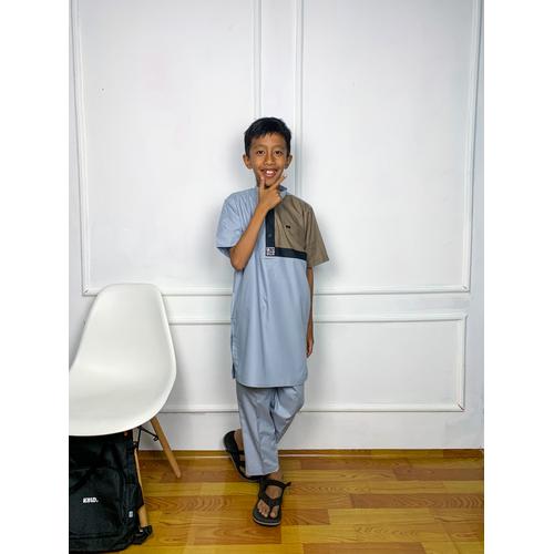 Jual Gamis Set Pakistan Asil Anak Silver Premium Khaleed Apparel - Kab ...