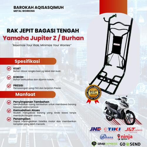Jual Rak Jepit Bagasi Tengah Keranjang Jepit MOTOR YAMAHA Jupiter Z /BURHAN - Kab. Sidoarjo ...