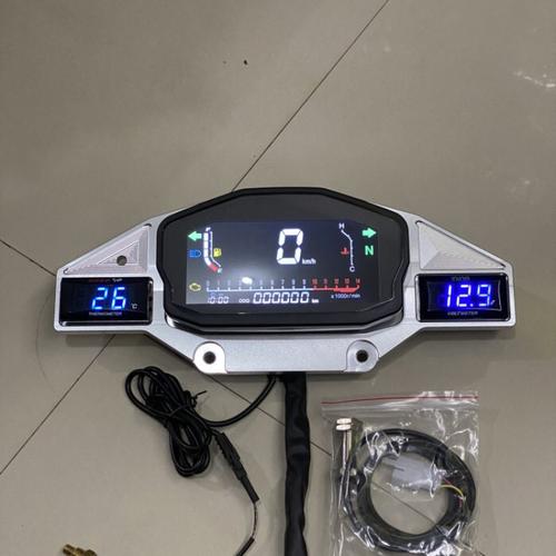 Jual SPEEDOMETER DIGITAL DUCATI NINJA RR ZX PLUS TATAKAN ALUMUNIUM CNC ...