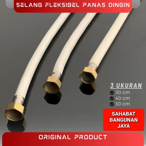 Jual SELANG FLEXIBLE/FLEXIBEL PLASTIK PVC 40CM - # 30cm - Jakarta Barat ...