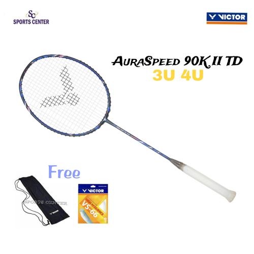 Promo New Raket Badminton Victor Auraspeed 90K II TD / ARS-90K II TD B Cicil 0% 3x - Kota ...