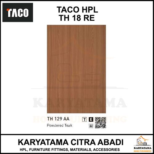 Jual TACO HPL TH 129 AA - POWDERED TEAK - Kota Depok - Karyatama Citra ...