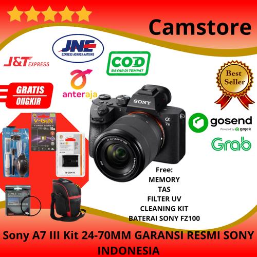 Jual SONY Alpha A7 III kit FE 28-70mm f/3.5-5.6 OSS/Camera Sony A7 Mark ...