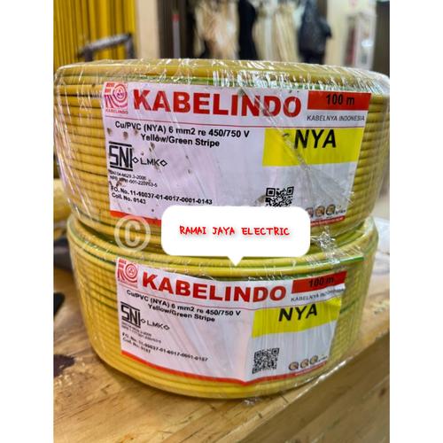 Jual KABEL GROUNDING 6MM KH KABELINDO KABEL NYA GROUNDING 6MM KH ...