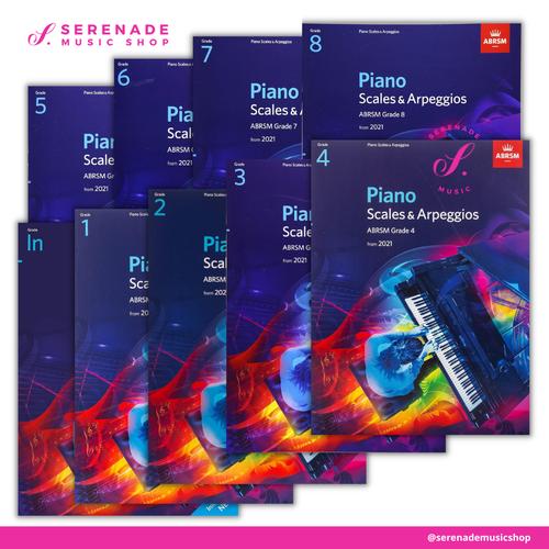Jual Piano Scales & Arpeggios Grade Initial 1 2 3 4 5 6 7 8 from 2021 ABRSM - GRADE INITIAL ...