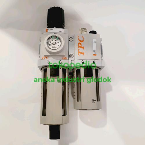 Jual PC3A-03D TPC air filter regulator lubricator auto drain - Jakarta ...