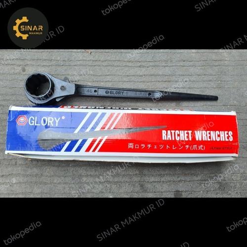 Jual KUNCI RATCHET WRENCH 17x21 DOUBLE SIZE CLAW REVERSIBLE TYPE 17 X ...