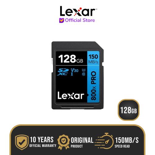 Promo Lexar High Performance 800x PRO SDXC UHS-I 128GB - Memory Card ...