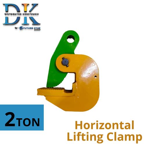 Jual Horizontal Lifting Clamp Cap. 2 Ton / Klem Besi 2 Ton - Jakarta ...