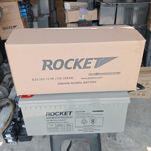 Jual BATTERY VRLA ROCKET ESC200-12PR (12volt-200ah) - Jakarta Timur ...