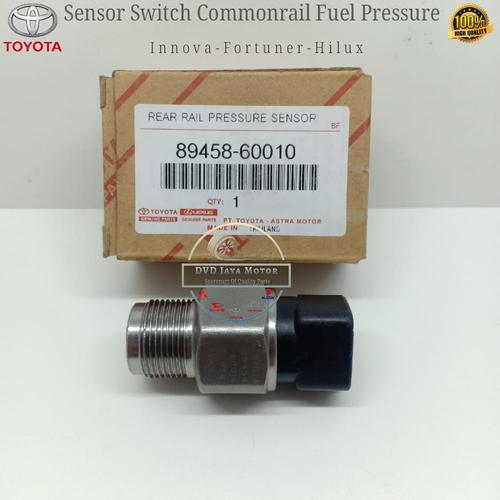 Jual Sensor Commonrail Fuel Pressure Innova Fortuner Hilux 2KD 89458 ...