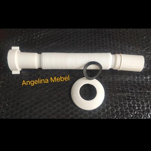 Jual Selang Fleksibel Bak Cuci Piring Plastik / Slang Flexibel Wastafel ...