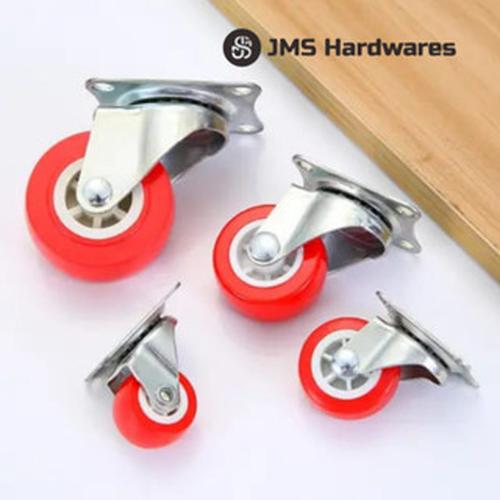 Jual Roda Etalase Roda Caster PVC Roda Lemari/Roda Gepeng Nylon/Roda ...