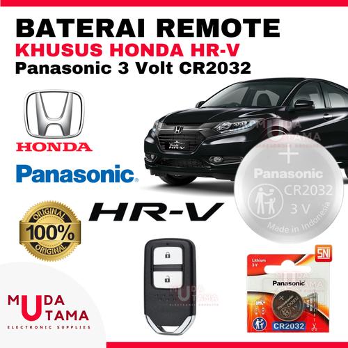 Jual BATERAI REMOTE HONDA HRV ORIGINAL PANASONIC CR2032 - Kota Medan ...