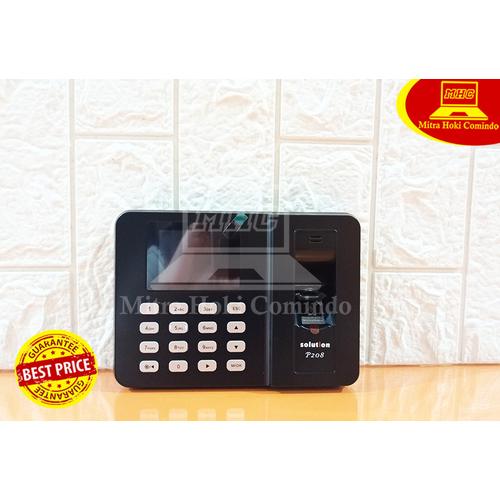 Jual Mesin Absen SOLUTION P208 / Absensi Sidik Jari / Finger Print P-208 - Kota Medan ...