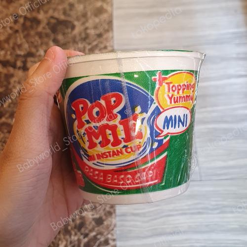 Jual Popmie Pop Mie Mini mie instan indomie cup gelas rasa BASO SAPI ...