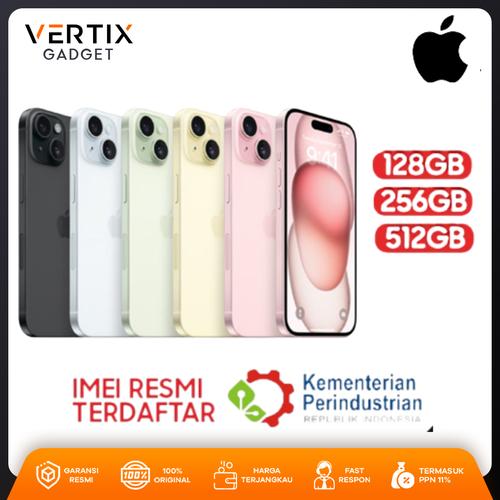Promo Apple iPhone 15 128GB 256GB 512GB iPhone 15 Series - Garansi ...