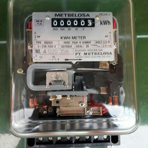 Jual kwh meter 3 phase/50(100)A / METBELOSA - Jakarta Barat - toko Suryamega | Tokopedia