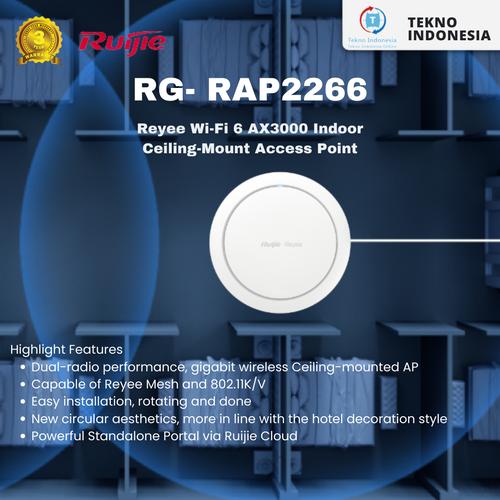 Jual Ruijie Reyee RG-RAP2266 Wifi 6 AX3000 Ceiling Mount Access Point - Kota Semarang - Tekno ...