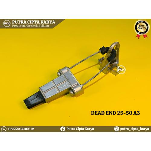 Jual Dead End Clamp Ukuran 25 50 A3 / Fixed Klem Buaya 15-25 Lengkap ...