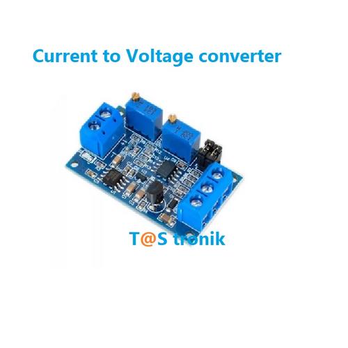 Jual current to voltage converter 4-20mA 0-20mA modul current to ...