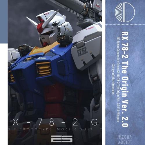 Jual MG Resin Conversion Dress Kit RX 78-2 GUNDAM GTO 2.0 Full Set - Recast - Kab. Cirebon ...
