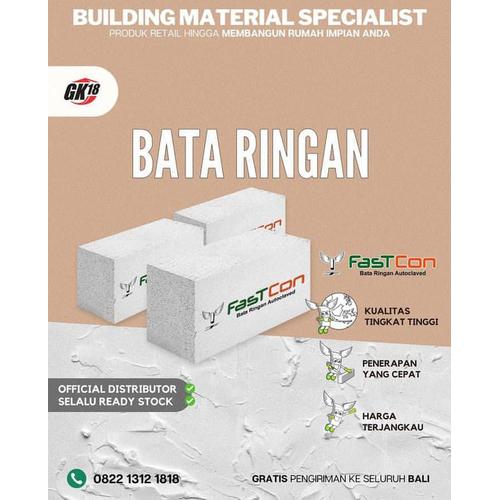 Jual BATA RINGAN FASTCON 600X200X75 - Kab. Badung - Graha Kita 18 ...