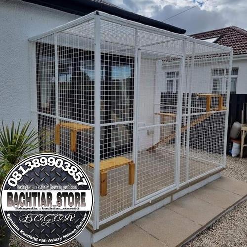 Jual KANDANG AVIARY KUCING BURUNG MINIMALIS OUTDOOR/INDOOR - Kab. Bogor ...