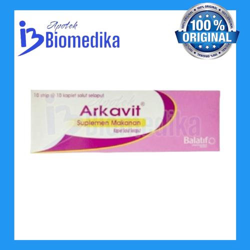 Jual ARKAVIT STRIP ISI 10 TABLET - Kab. Bandung - APOTEK BIOMEDIKA ...