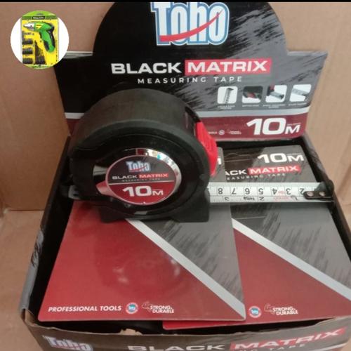 Jual Meteran TOHO Black Matrix 10M / Measuring Tape 10 Meter Black ...