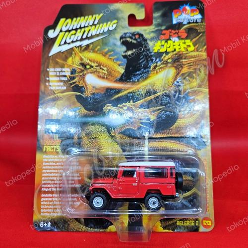 Jual Johnny Lightning Godzilla Release 2 1980 Toyota Land Cruiser Red ...