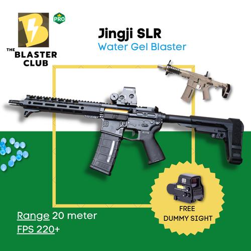 Jual Jingji SLR CQB Water Gel Blaster Elektrik WGB WGG Gel Gun SMG ...