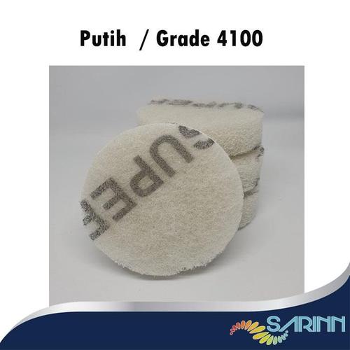 Jual Tapas Bulat Kecil Pad Gosok Original 3M Polishing Pad 5100 4100 ...