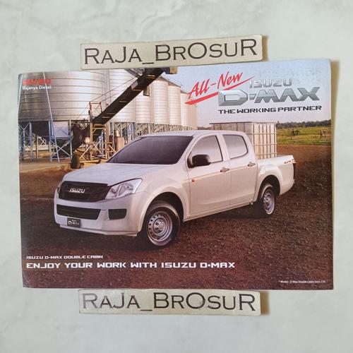 Jual Poster brosur katalog flyer Isuzu D MAX DMAX Double Cab Cabin 2013 ...