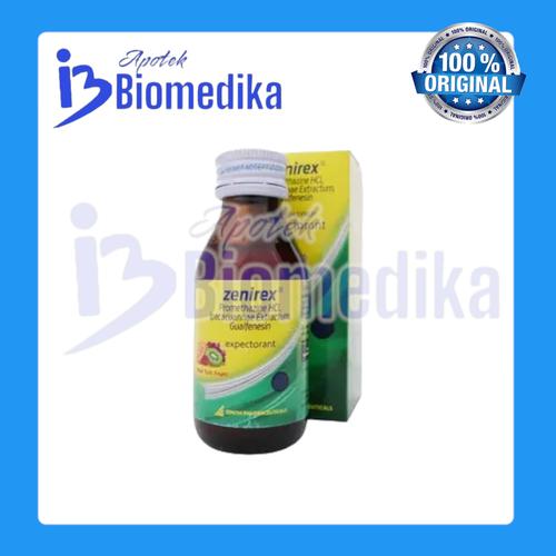 Jual ZENIREX SIRUP 60 ML obat batuk - Kab. Bandung - APOTEK BIOMEDIKA ...