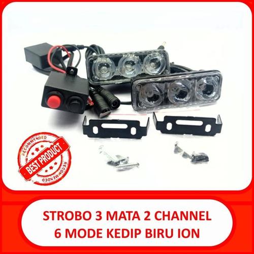 Jual strobo motor 3x2 biru ion model e03 - Jakarta Selatan - Motorcycle ...