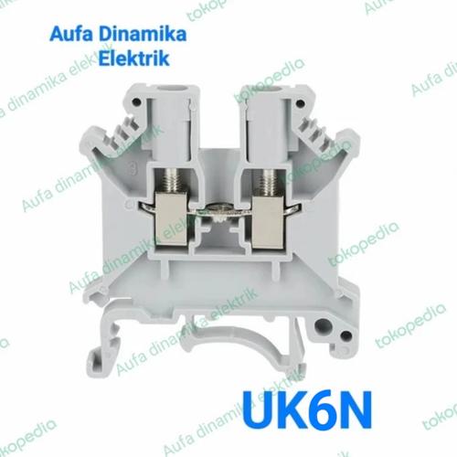 Jual UK6N Terminal Block Din Rail UK6N Terminal Block Gray - Kab. Bogor ...