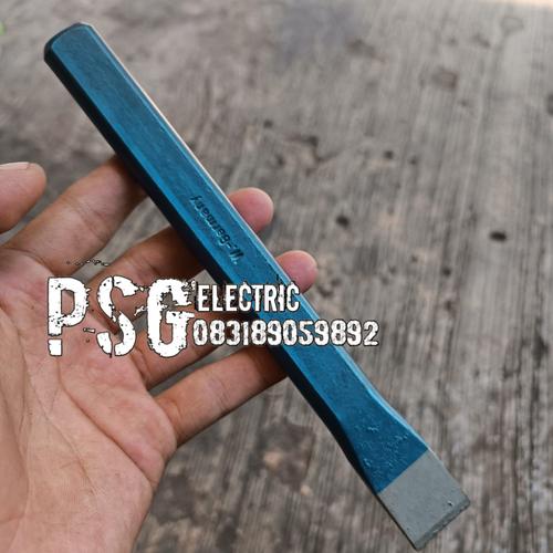 Jual pahat besi ELORA 8 " model flat Cold chisel pahat besi gepeng ...