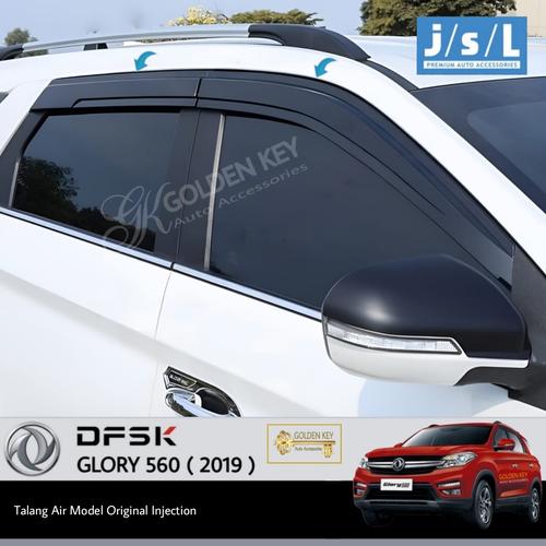 Jual JSL Talang Air DFSK Glory 560 2019 Side Visor Model Original Injection - Kota Bekasi ...