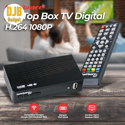 Jual taffware set top box tv digital tuner STB bien 4 7 9 USB mp4 ...