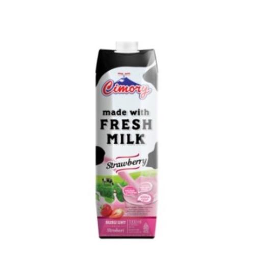 Jual Cimory Susu UHT Strawberry 1000 ml - Kota Tangerang Selatan ...