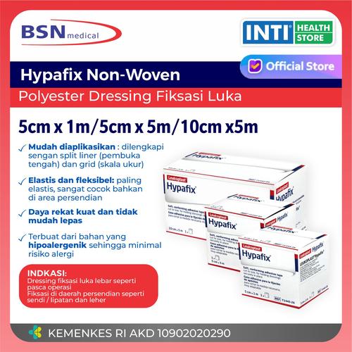 Jual BSN | Hypafix Plester Penutup Luka | Perekat Non Woven | Plester Luka - 5CM X 1M - Kota ...