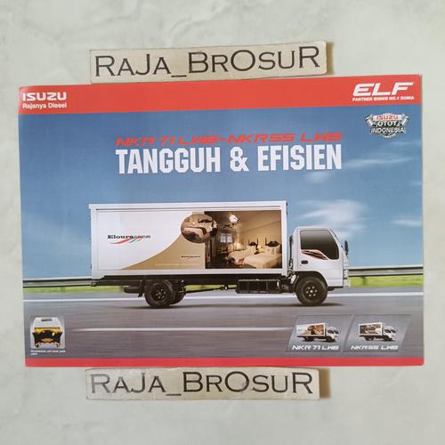 Jual Poster brosur katalog Isuzu ELF NKR 71 125 PS/NKR 55 100 PS LWB ...